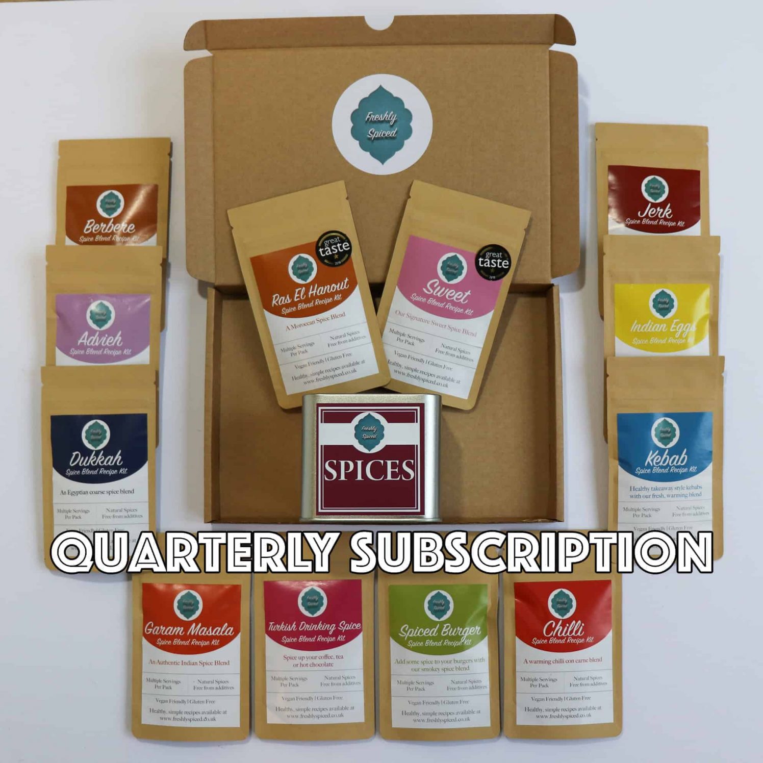 World Flavours Spice Blend Bundle | Freshly Spiced | Spice Blends