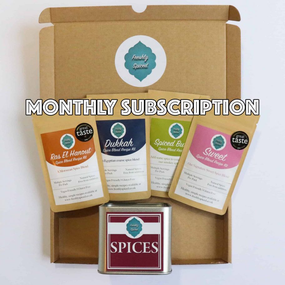 Monthly Subscription | Freshly Spiced | Spice Blend Recipe Kits