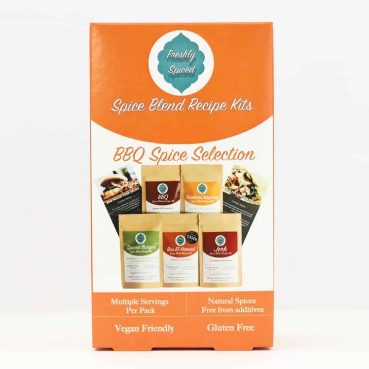 BBQ Spice Selection Gift Box | Freshly Spiced | Spice Blend Recipe Kits